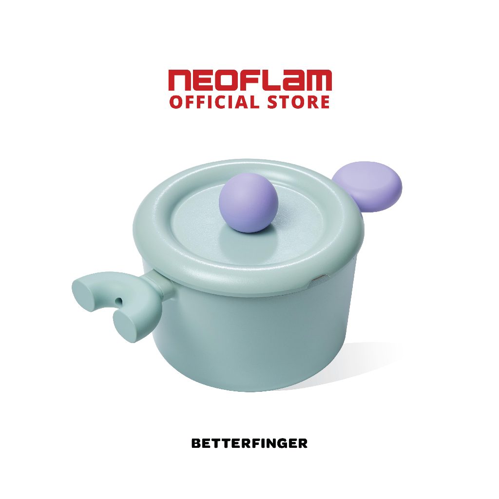 Neoflam Better Finger Casserole with Casting Lid (18cm) | Shopee Malaysia