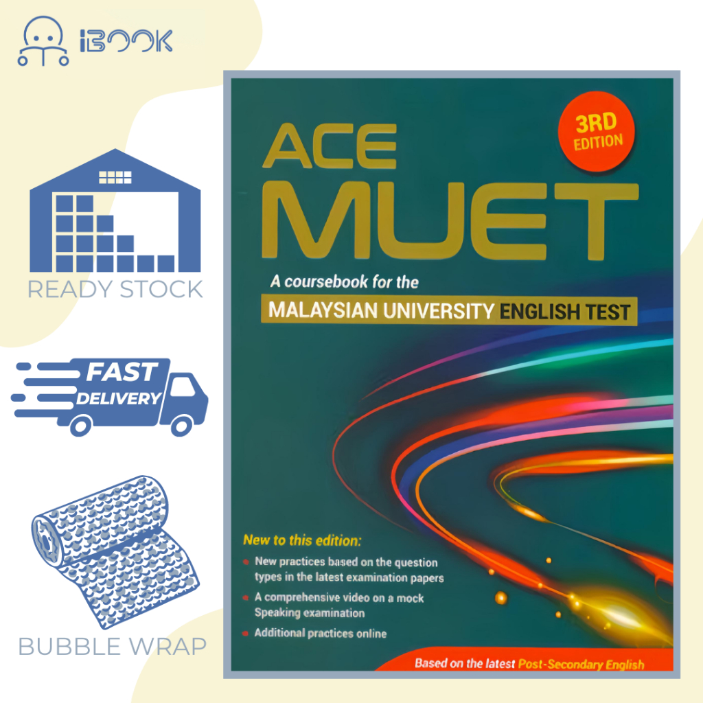 [Original Book] PENERBIT EHSAN Ace Muet 3rd Edition by Choo Wan Yat ...