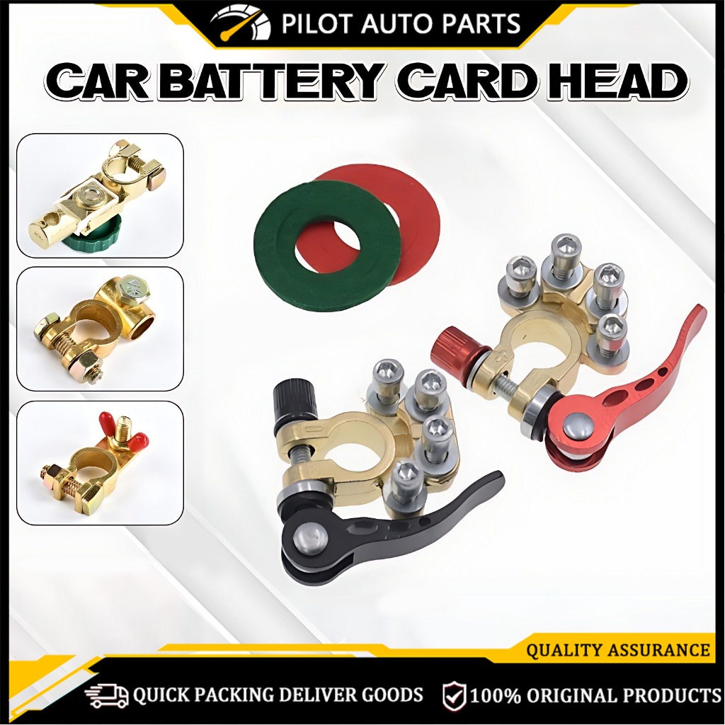 Battery Terminal Clamp Connectors 2 Pcs 4 Way Quick Release Disconnect ...