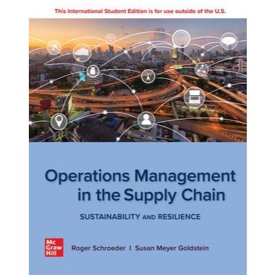 Operations Management In The Supply Chain: Sustainability and ...