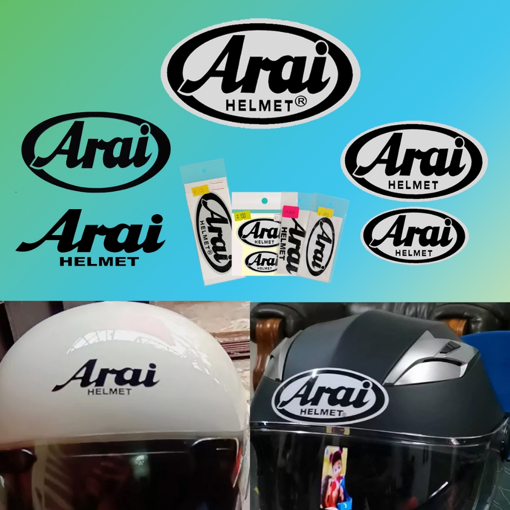 Sticker Motor Sticker Helmet Arai Arai HELMET | Shopee Malaysia