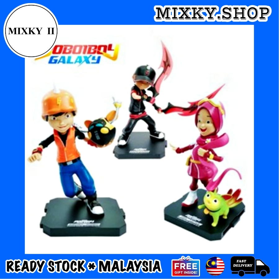 BOBOIBOY GALAXY FIGURE OCHOBOT HALILINTAR YAYA CATUS ACTION COLLECTION ...