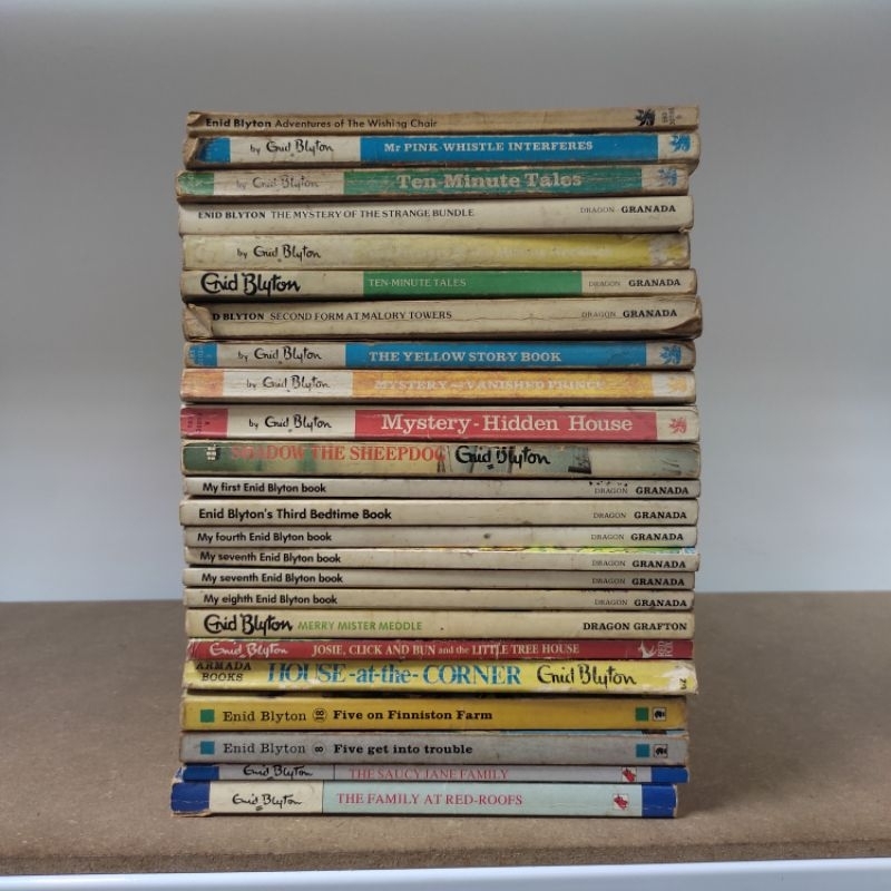 Old Enid Blyton Books | Shopee Malaysia