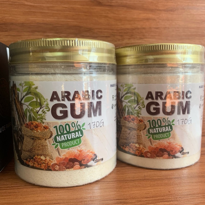 ARABIC GUM | POWDER | 170 GRAM | HABIB YASALAM | Shopee Malaysia