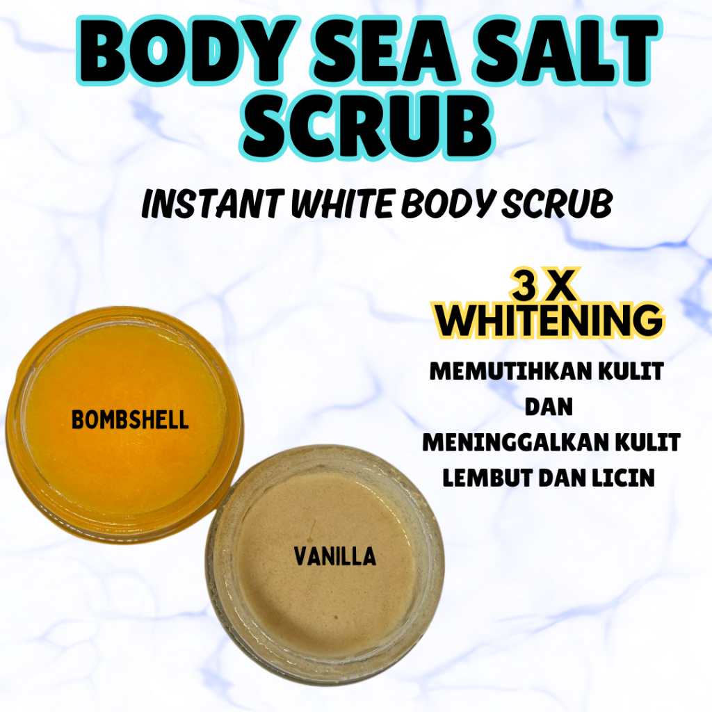 [JELITAEMAS OEM] BUY 1 FREE 1 50G GLUTATHIONE BODY SCRUB JENAMA SENDIRI ...