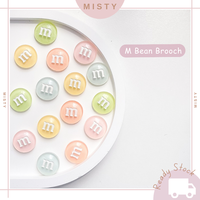 MISTY M Beans Brooch Pin Tudung Kerongsang | Shopee Malaysia