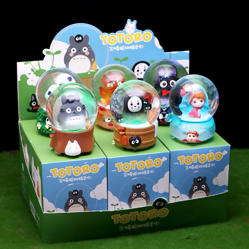 Ghibli characters Musical Snow Globe Surprise Blind Box | Shopee Malaysia