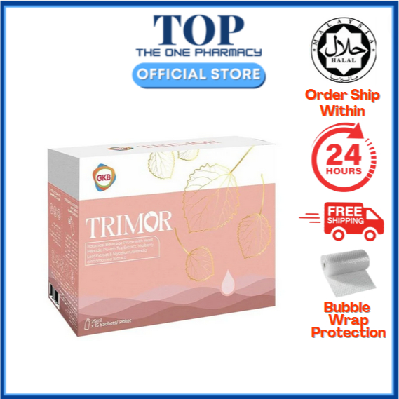 [1 box] GKB Trimor - 15 sachets [Buy 3 foc 1 / buy 5 foc 2] | Shopee ...
