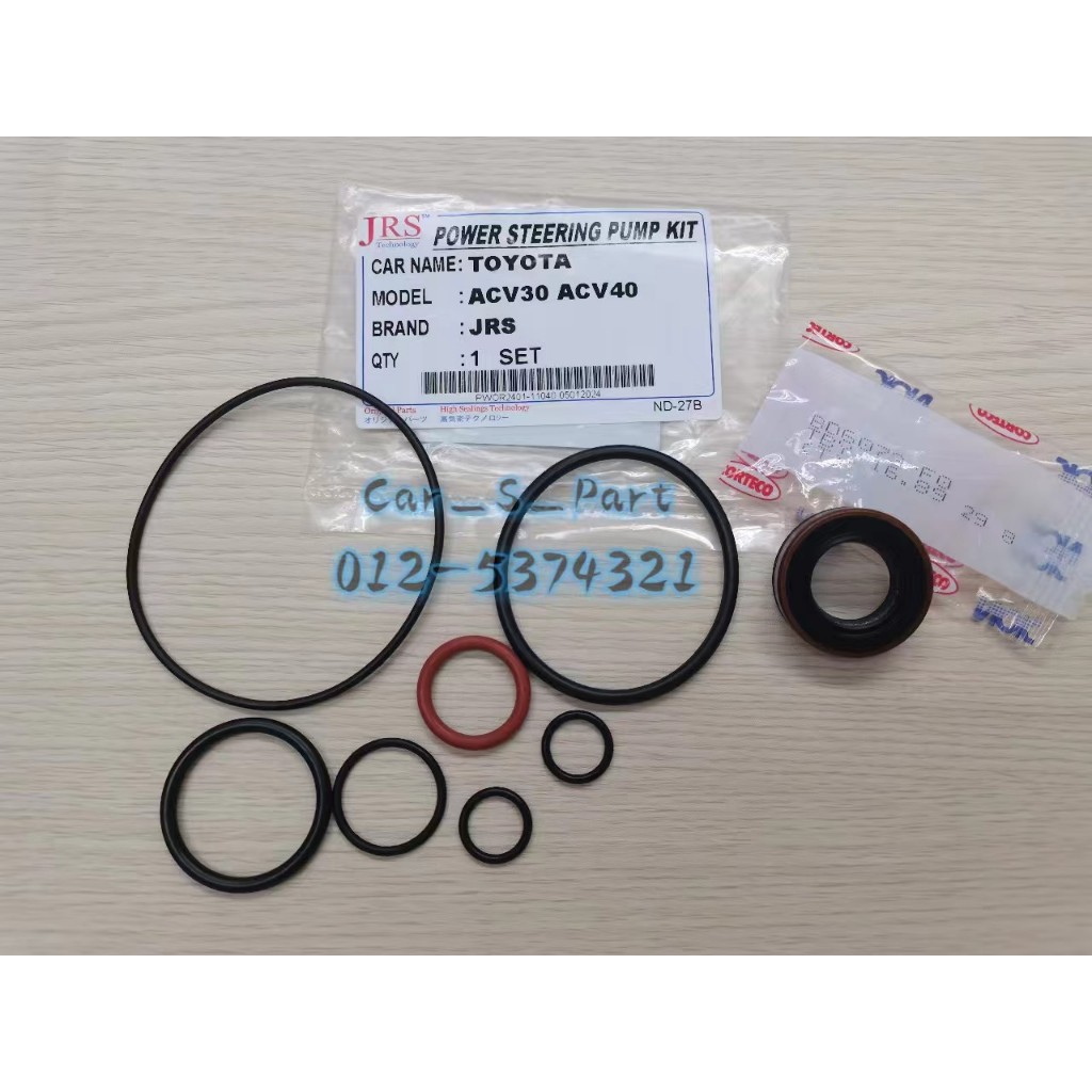 Toyota Camry ACV30 ACV40 Power Steering Pump Repai Kit/Set | Shopee ...