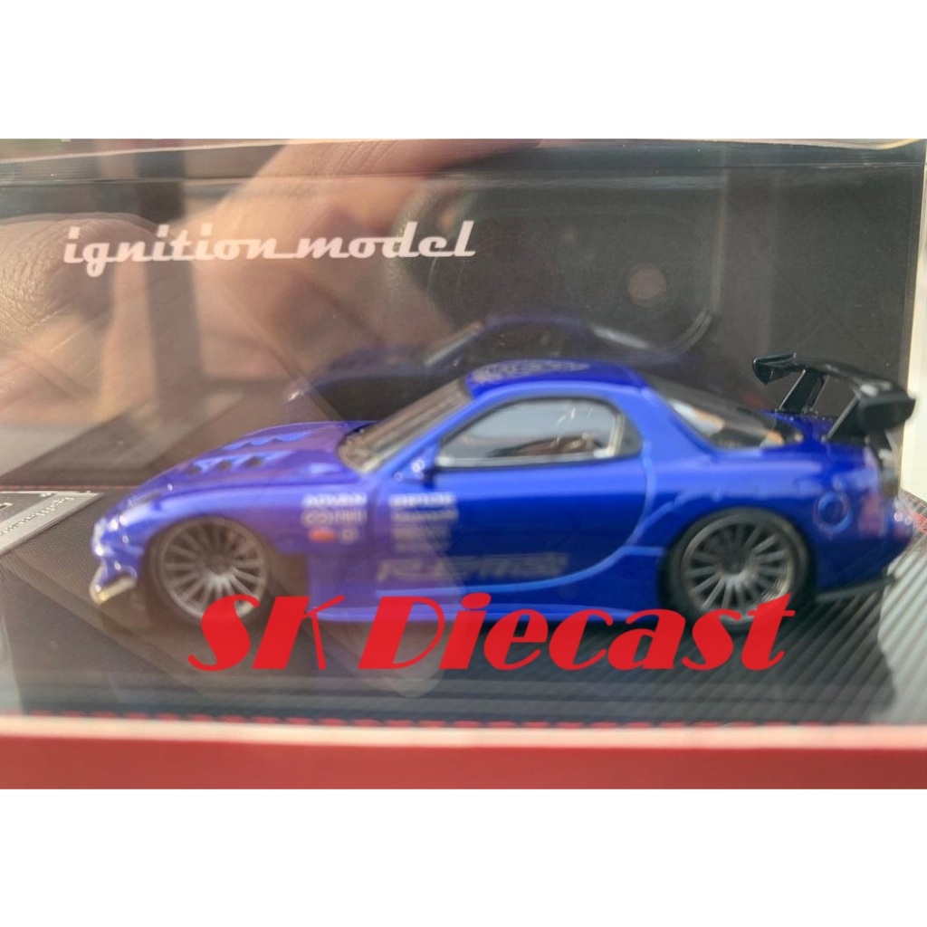 Ignition Model 1/64 Mazda RX-7 (FD3S) RE Amemiya, Blue | Shopee Malaysia
