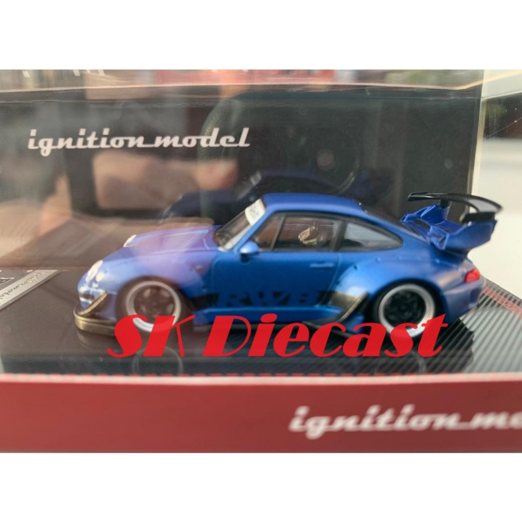 Ignition Model 1/64 Porsche RWB 993, Blue Metalic | Shopee Malaysia