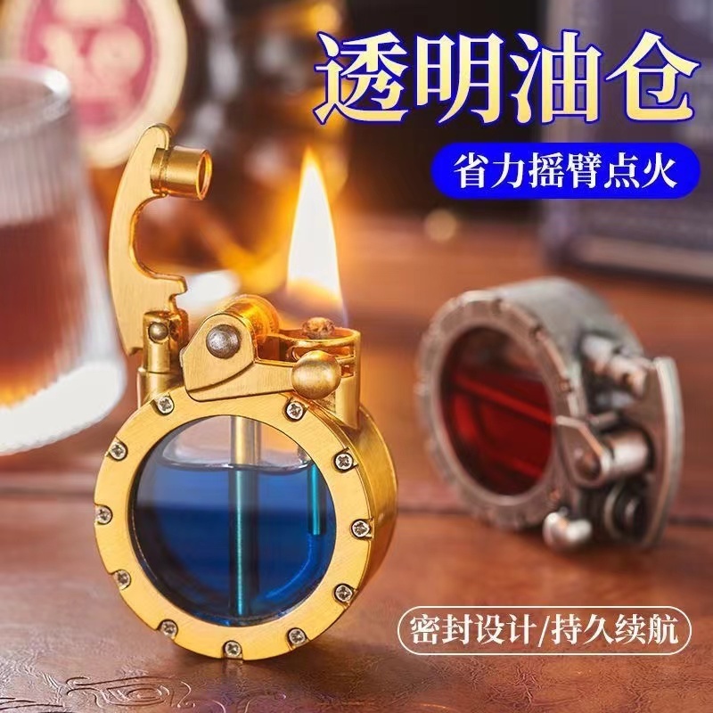 Ultra long standby transparent oil tank pure copper kerosene machine ...