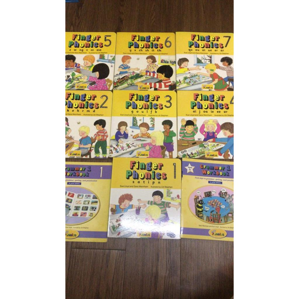 Jolly Finger Phonic Hard cover book with 1grammer book foc suku kata ...