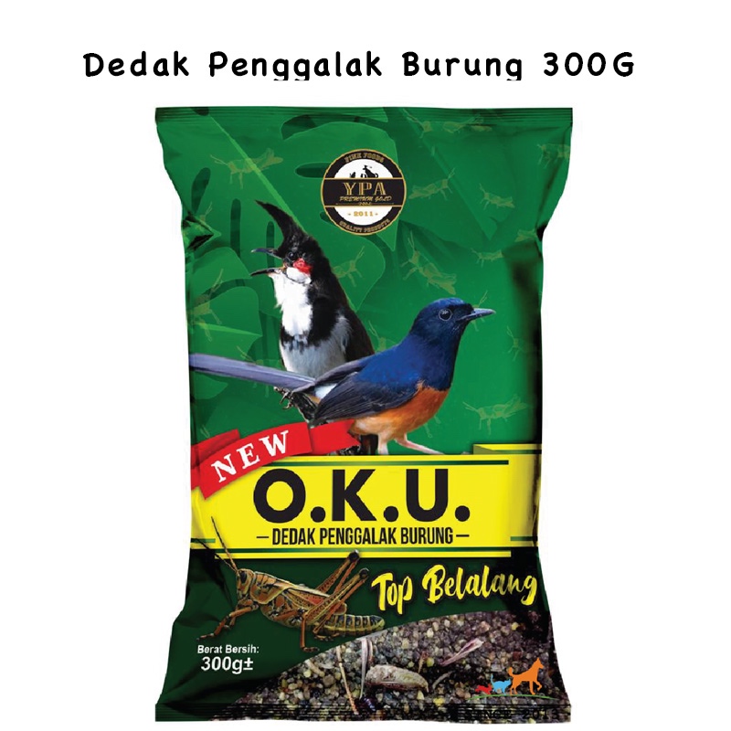 O.K.U BIRD FEED FOOD DEDAK PENGGALAK BURUNG TOP BELALANG MAKANAN Murai ...