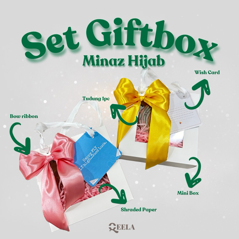 GIFT BOX BAJET MINAZ & MS | Shopee Malaysia