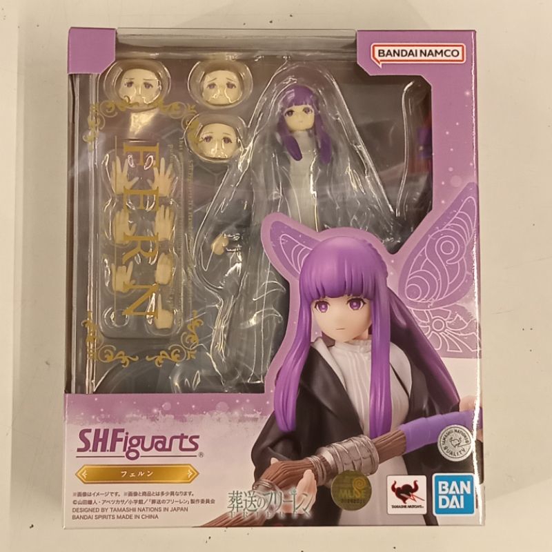 S.H. Figuarts BANDAI Frieren: Beyond Journey's End FERN ACTION FIGURE ...