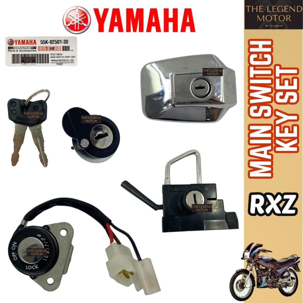 Yamaha rxz key set store