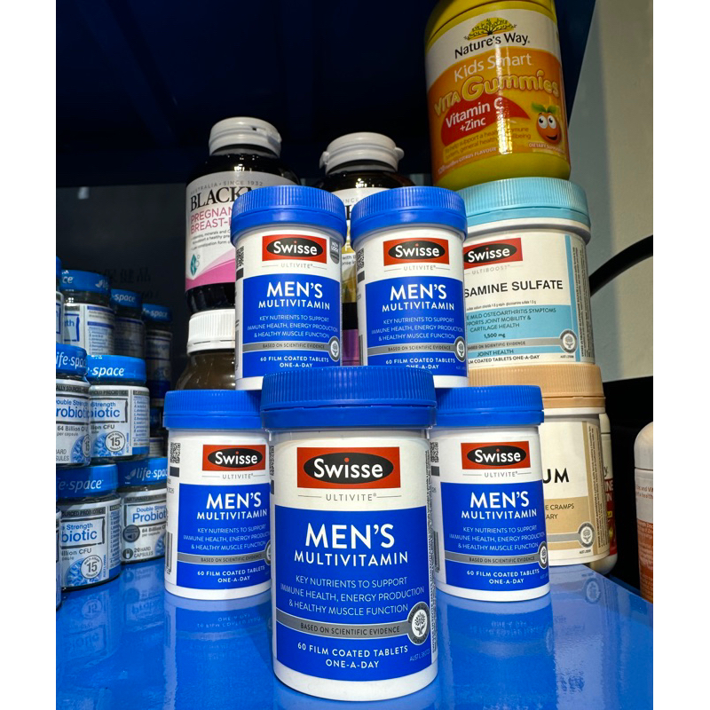 Swisse Men's Multivitamin (30/60/100tablets) [EXP:11/2025] (100% Authentic from Australia ...