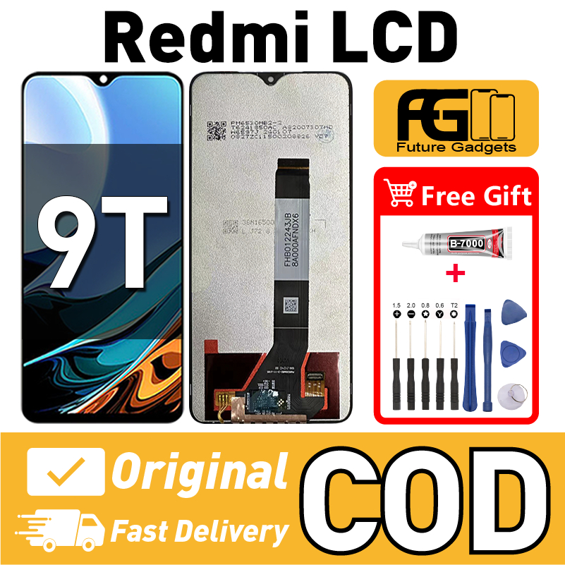 LCD redmi 9T Compatible For ORIGINAL LCD Skrin Touch Screen Replacement ...