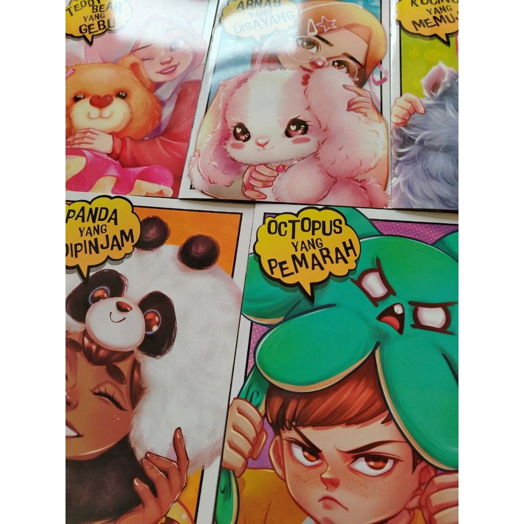Arnab Yang Disayang | Teddy Bear Yang Gebu | Panda Yang Dipinjam | Kucing Yang Memujuk | Octopus ...