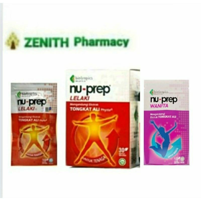 Biotropics Nu-Prep Lelaki Tongkat Ali Physta /Wanita Ekstrak 10's/30's | Shopee Malaysia