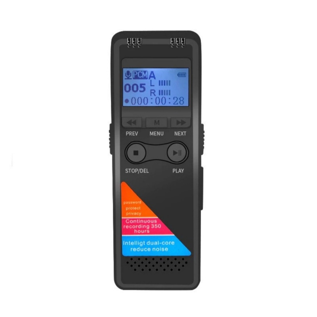 ORIGINAL 32GB Professional Digital Voice Recorder Sound Audio Recorder ...