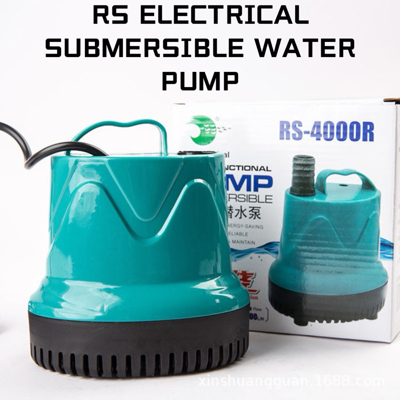 RS ELECTRICAL Aquarium Submersible Water Pump RS-6000R / RS-5000R / RS ...