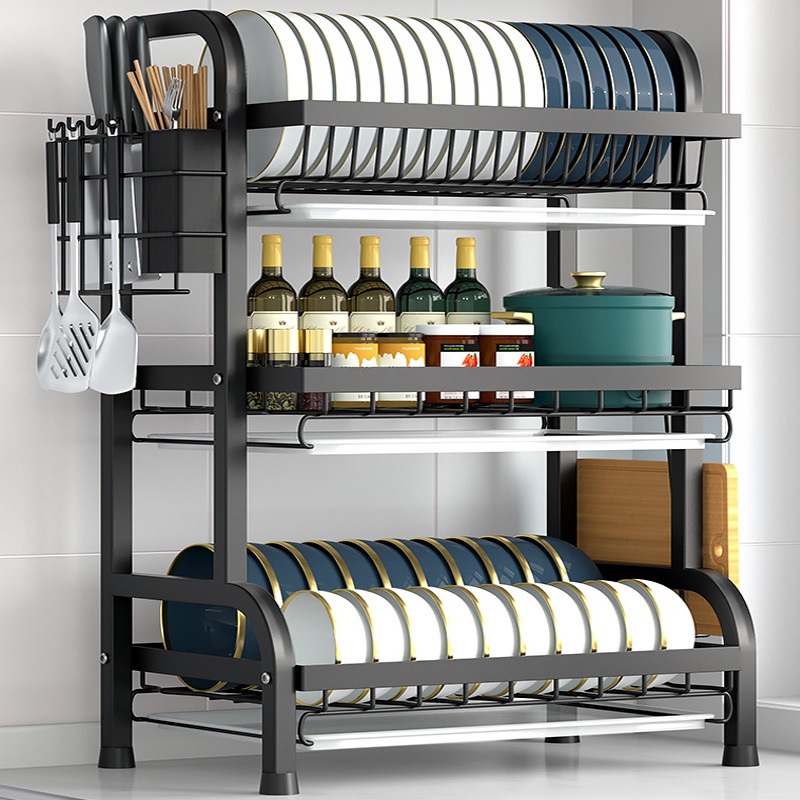 Rak Pinggan Mangkuk Stainless Steel Dish Rack Rak Dapur Kitchen Dish ...