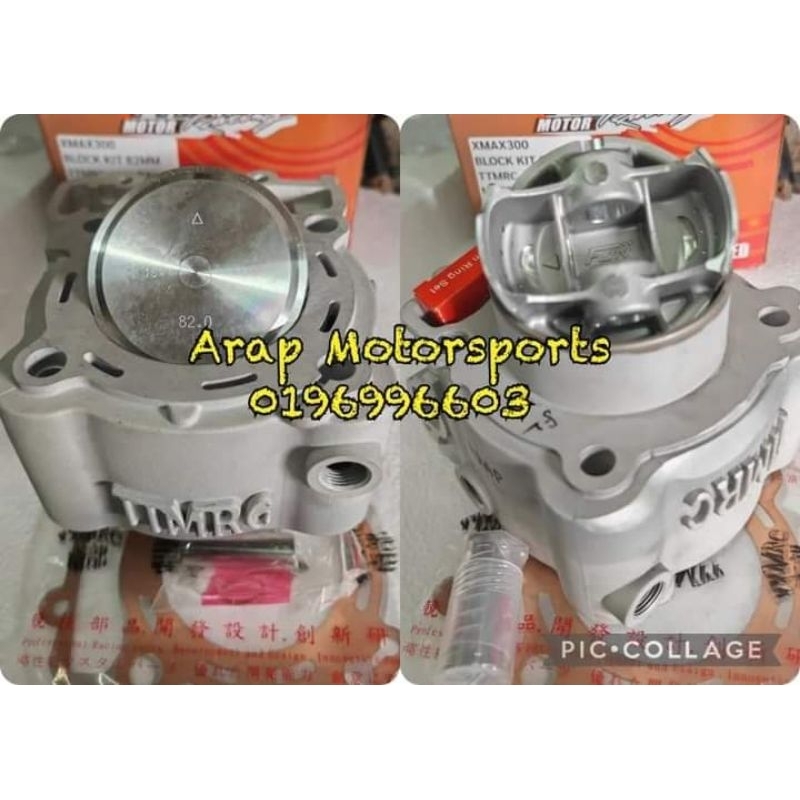 XMAX300 XMAX250 TTMRC RACING BLOCK KIT 82MM MADE IN TAIWAN | Shopee ...
