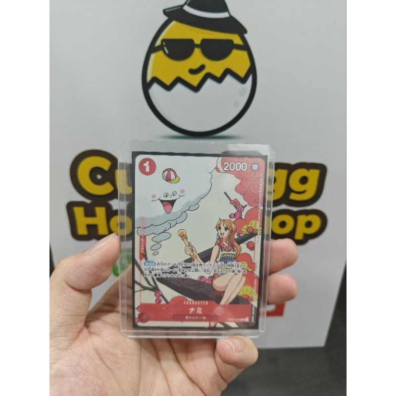 One Piece OPTCG OP01-016 Matching Battle Promo Nami | Shopee Malaysia