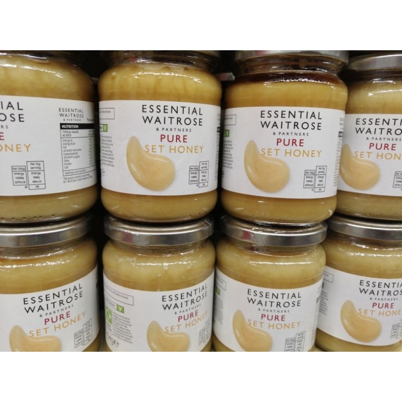 Essential Waitrose & Partners Pure Set Honey 454g | Shopee Malaysia