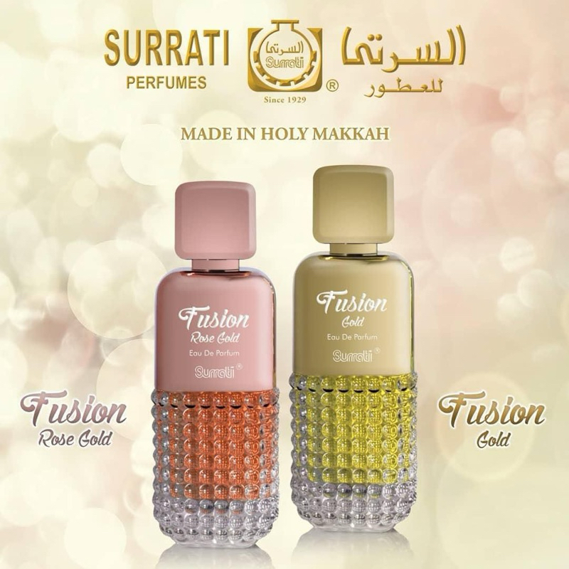 [HOT] Fusion Rose Gold / Fusion Gold Perfume EDP by Surrati | Shopee Malaysia