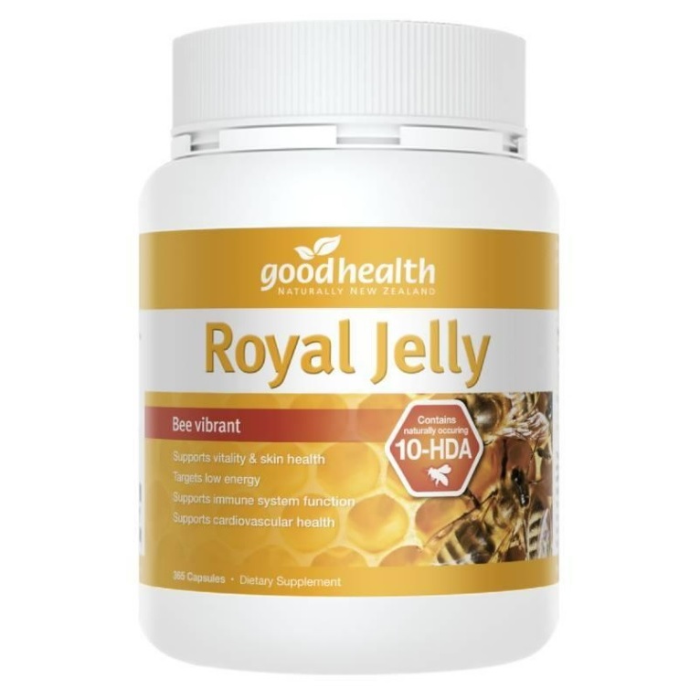 Original Import - Good Health Royal Jelly - Bee vibrant 365 Capsules ...