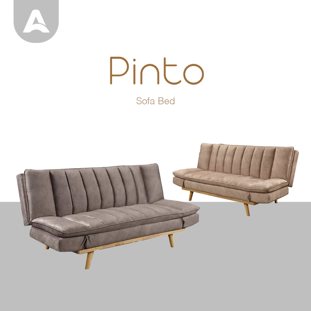 Arturo - Pinto Solid Wood Sofa Bed | Shopee Malaysia