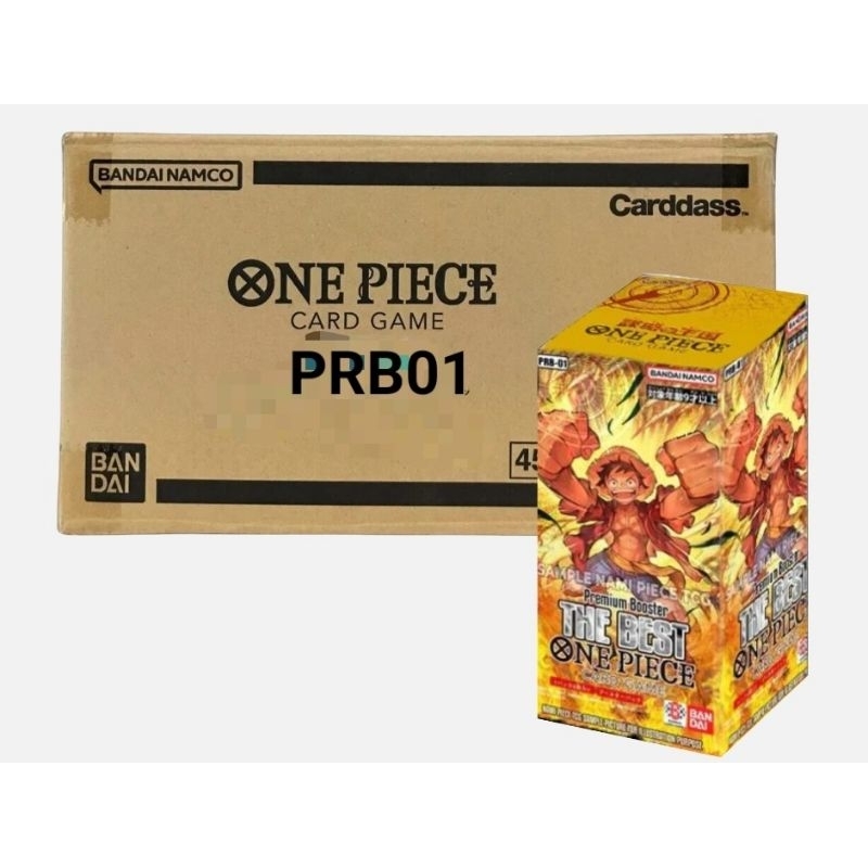 ONE PIECE PRB01 Booster Pack (From Clear Tape) | Shopee Malaysia