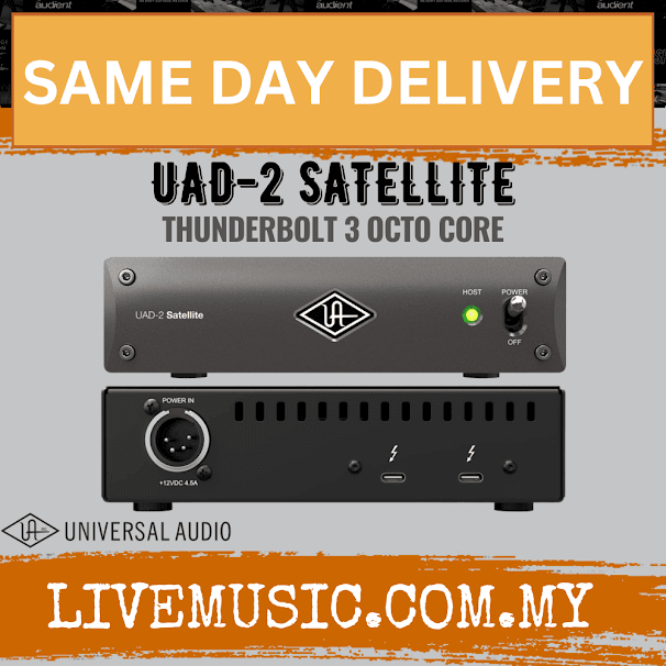Universal Audio UAD-2 Satellite Thunderbolt 3 OCTO Core ( UAD 2 OCTO ...