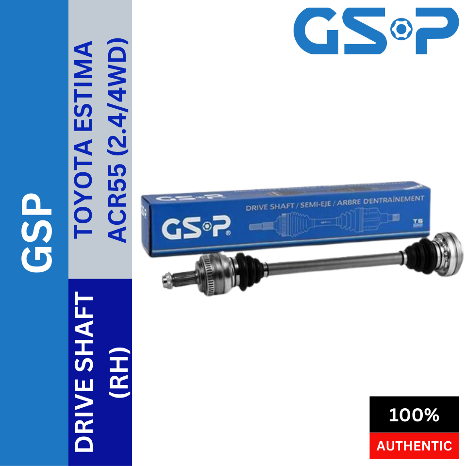 GSP-TO-8-392 GSP DRIVE SHAFT (RH) TOYOTA ESTIMA ACR55 (2.4/4WD ...