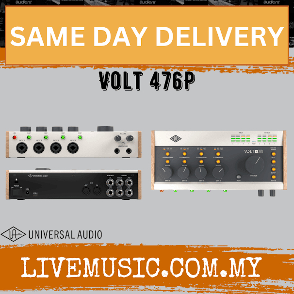 Universal Audio Volt 476P 4x4 USB Audio Interface ( Volt-476P / Volt476P ) | Shopee Malaysia