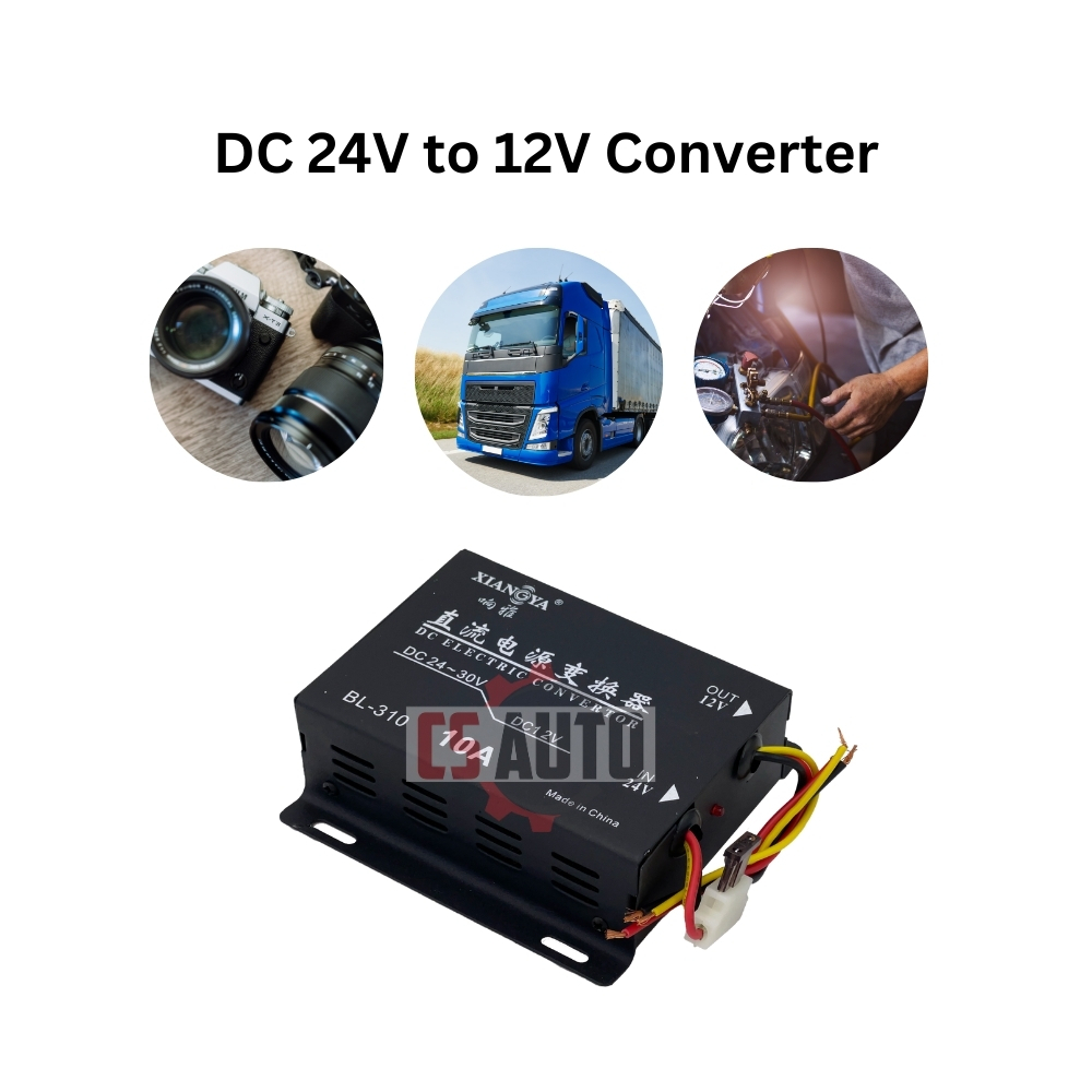 DC 24V to 12V Converter Step-down Power Supply Convertor Switching 20A 30A 40A 45A 60A CS ...