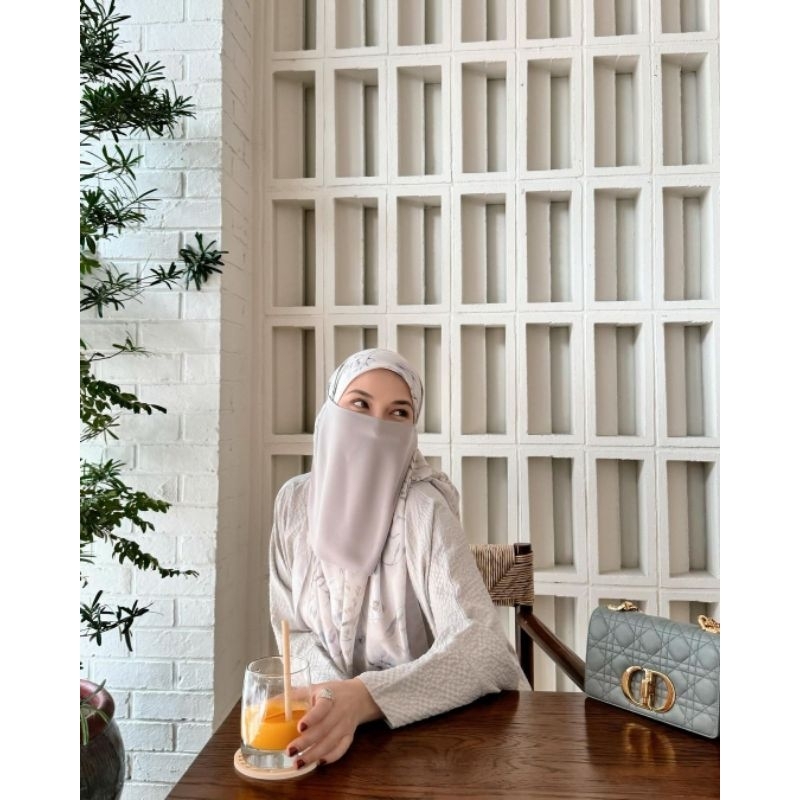 PURDAH HALF SEDERHANA CANTIK BERKUALITY. NEELOFA inspired. purdah ala ...