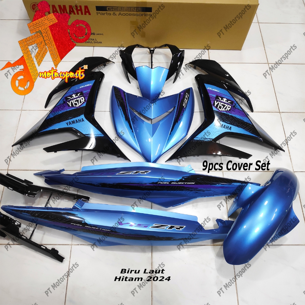 Y15 V2 2024 HLY 100% Original + Stripe HLY Butterfly Cover Set Bodyset Biru LauT Grey Hitam ...