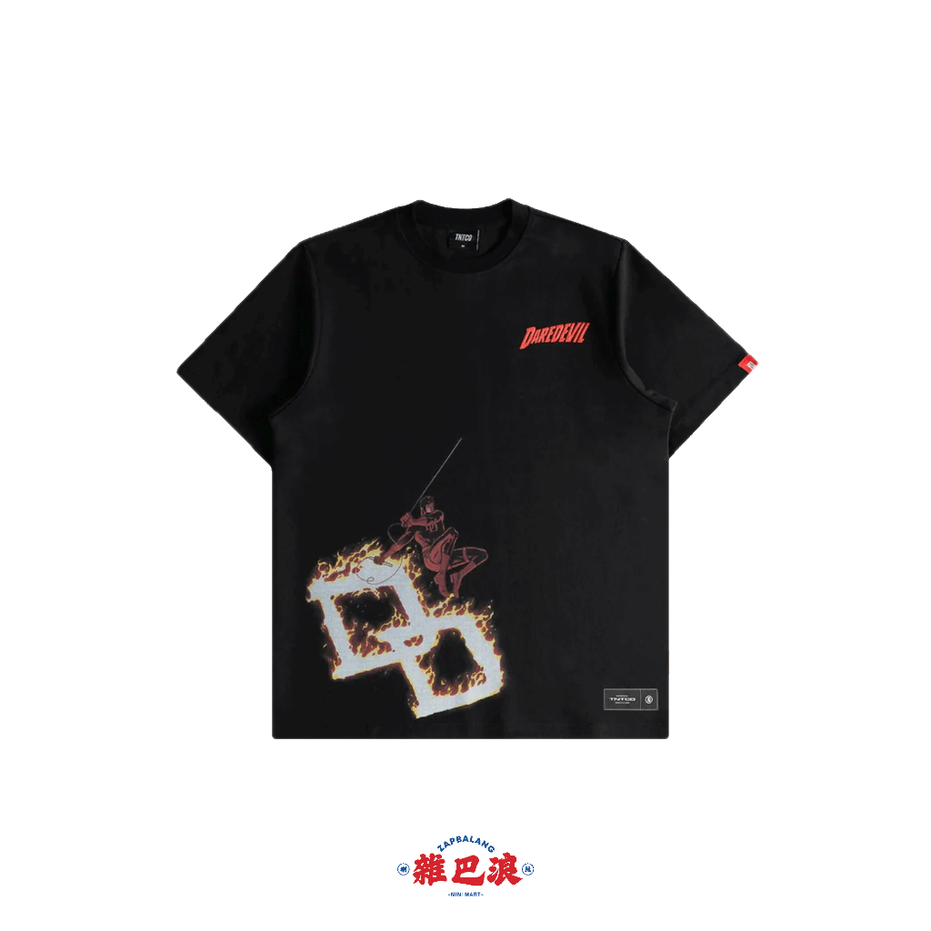 Zapbalang: Tntco | Marvel DD Flame Tee (Black) | Shopee Malaysia