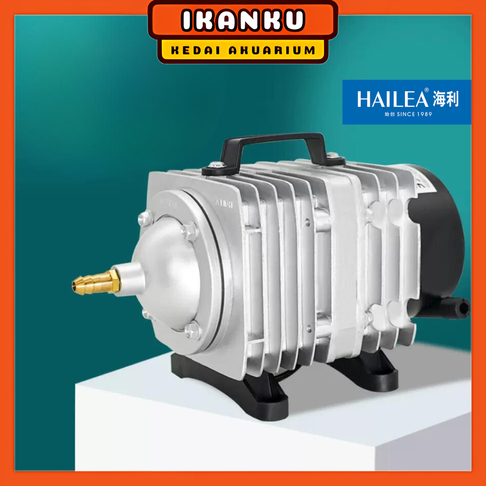 HAILEA Air Pump Aerator Electromagnetic Air Compressor Aquarium Oxygen ...
