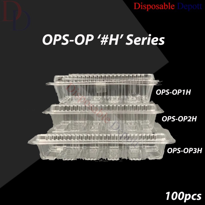 BENXON Plastic Tray OPS 1H/2H/3H,Bekas Kuih Tapau OP1H,OP2H,OP3H Bakery ...