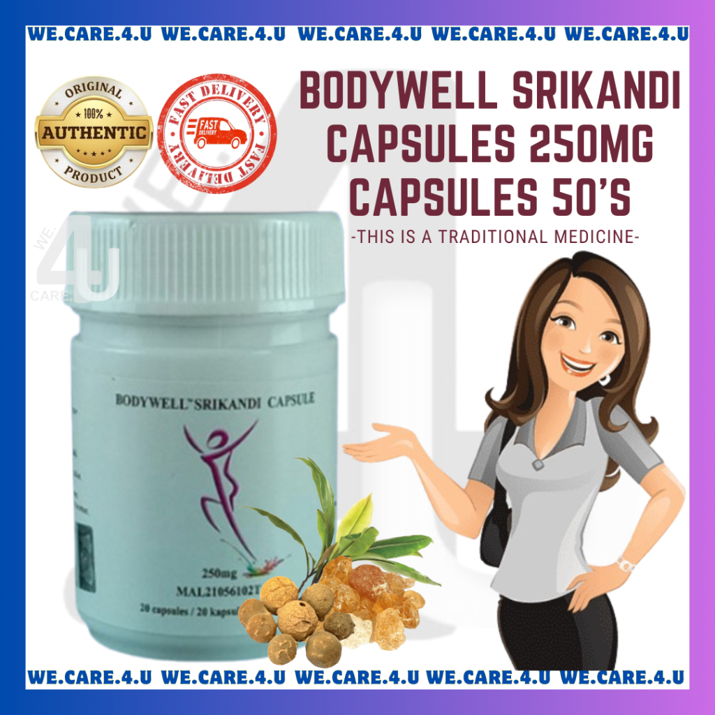 BODYWELL SRIKANDI CAPSULES 50's [ THIS IS A TRADITIONAL MEDICINES ...