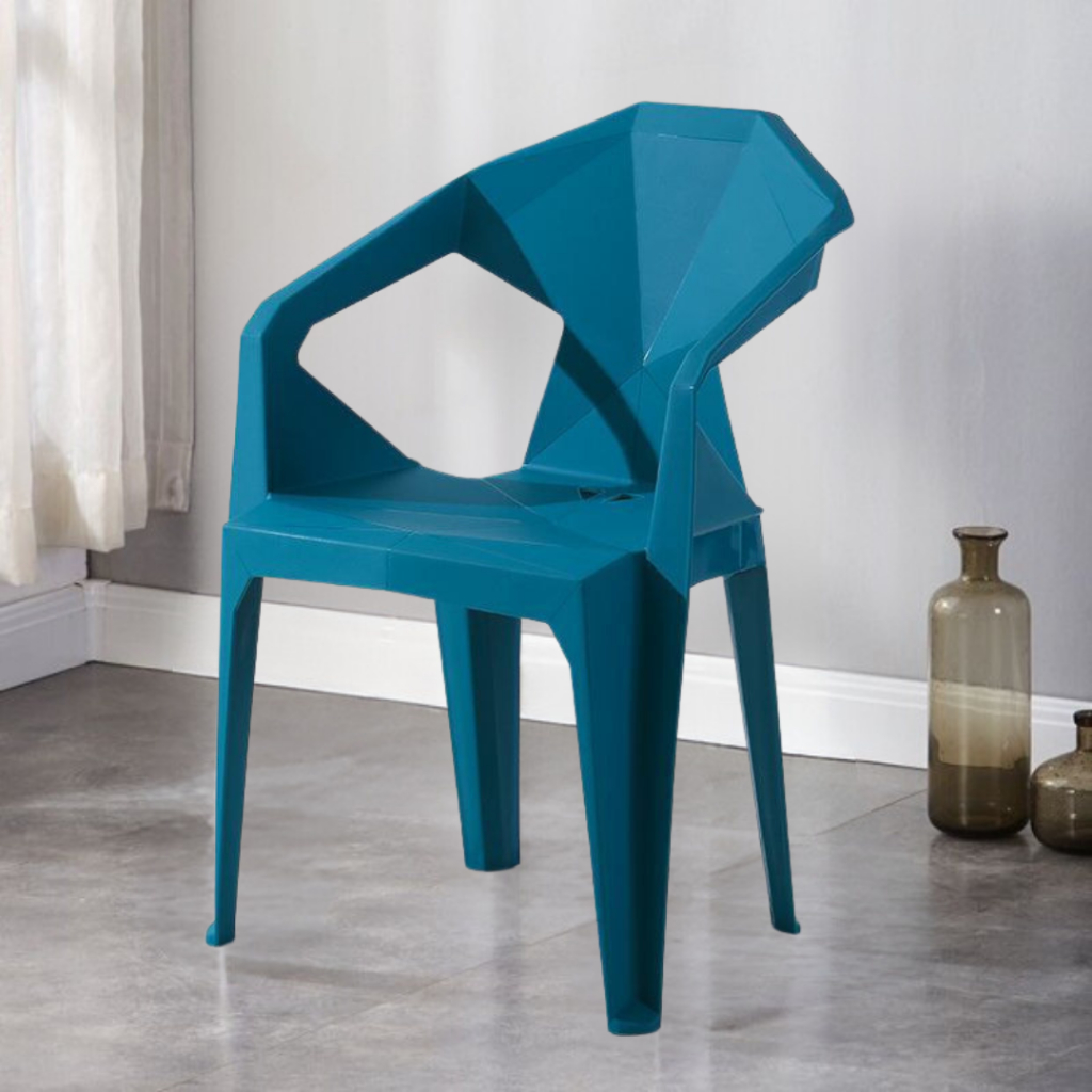 (BIG SIZE) FURNIMALL Nordic Candy Chair Plastic Chair Cafe Chair Dining ...