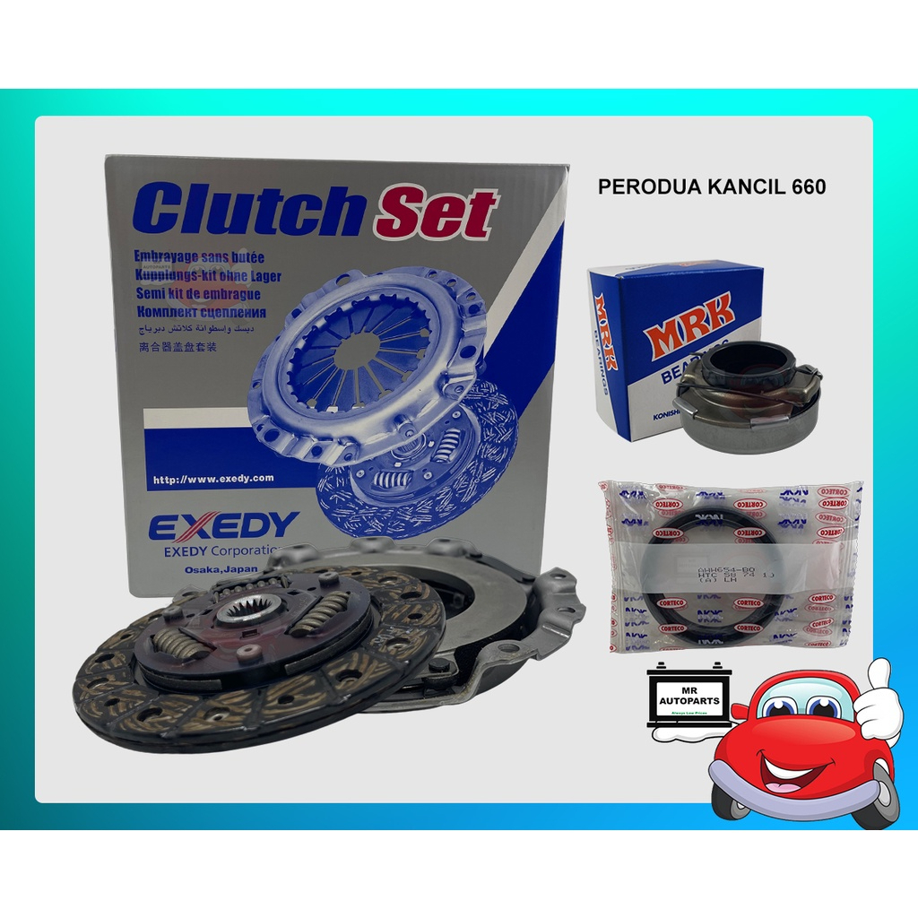 Perodua Kancil 660 850 Exedy Clutch Kit Set (DH508016U) | Shopee Malaysia