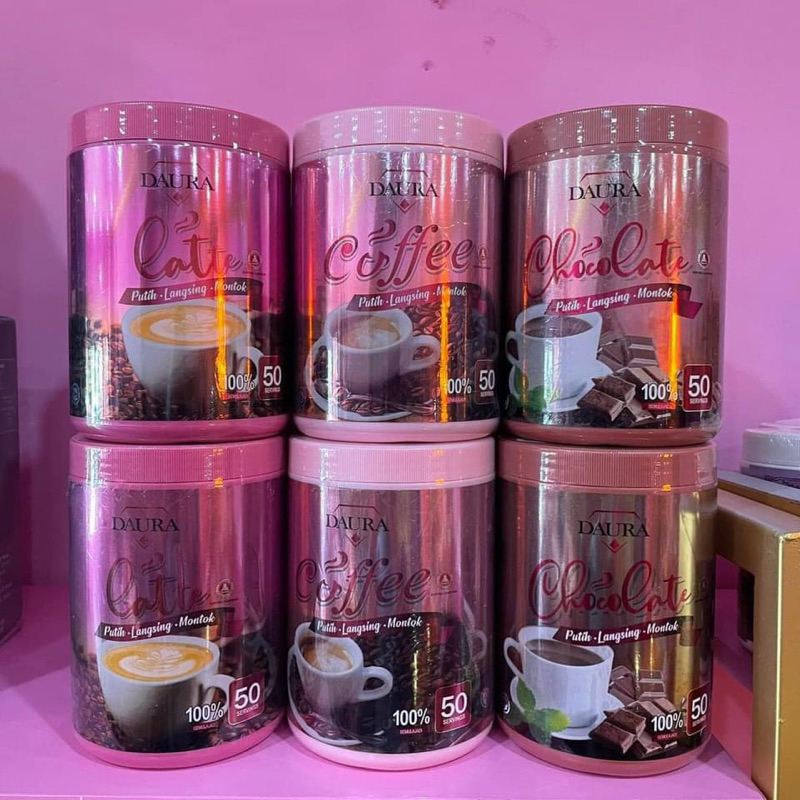 DAURA COFFEE 3 PERISA LATTE COFFEE CHOCOLATE ORIGINAL | Shopee Malaysia