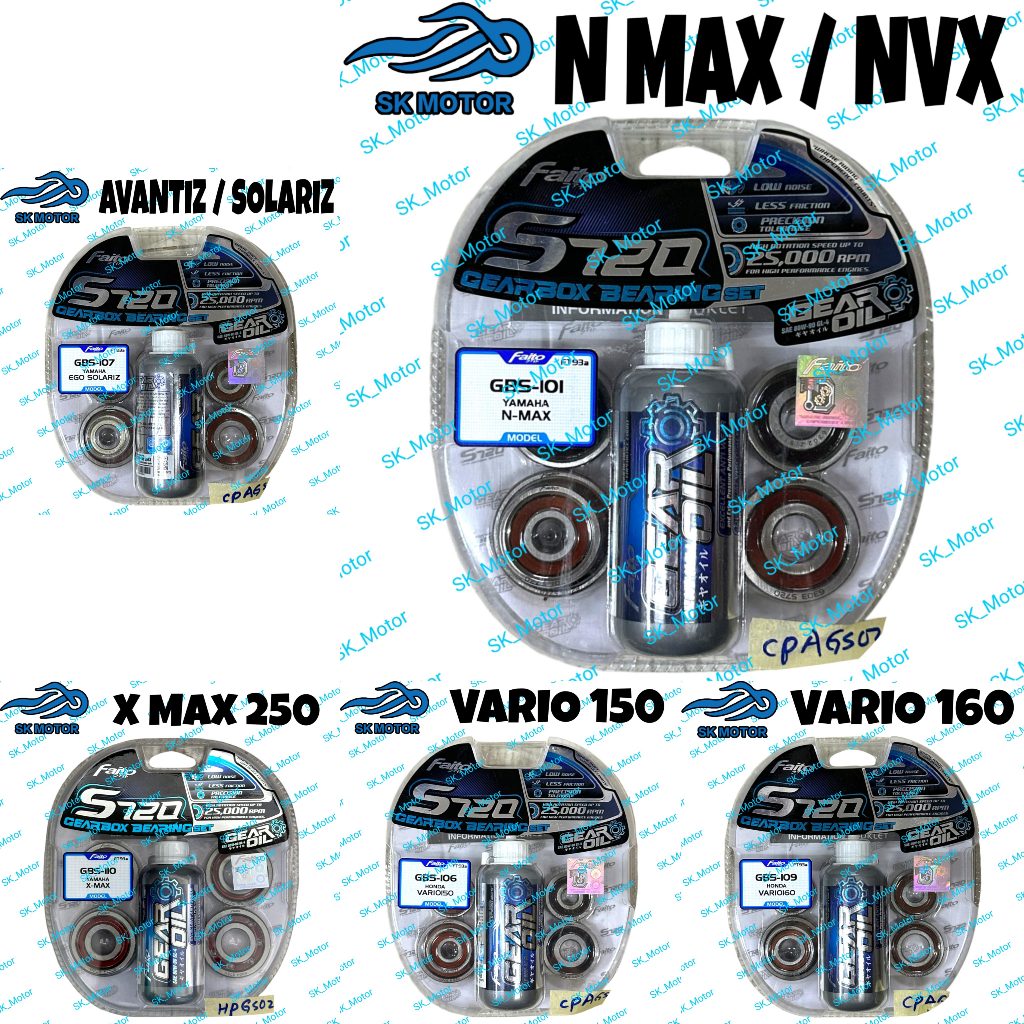Faito Yamaha EGO AVANTIZ SOLARIZ NMAX NVX XMAX X MAX 250 Honda VARIO ...