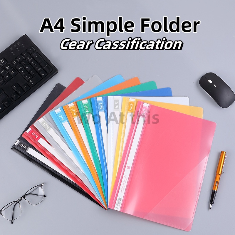 A4 Management File A4 Paper Organizer Report Folder kakijimat Paper ...